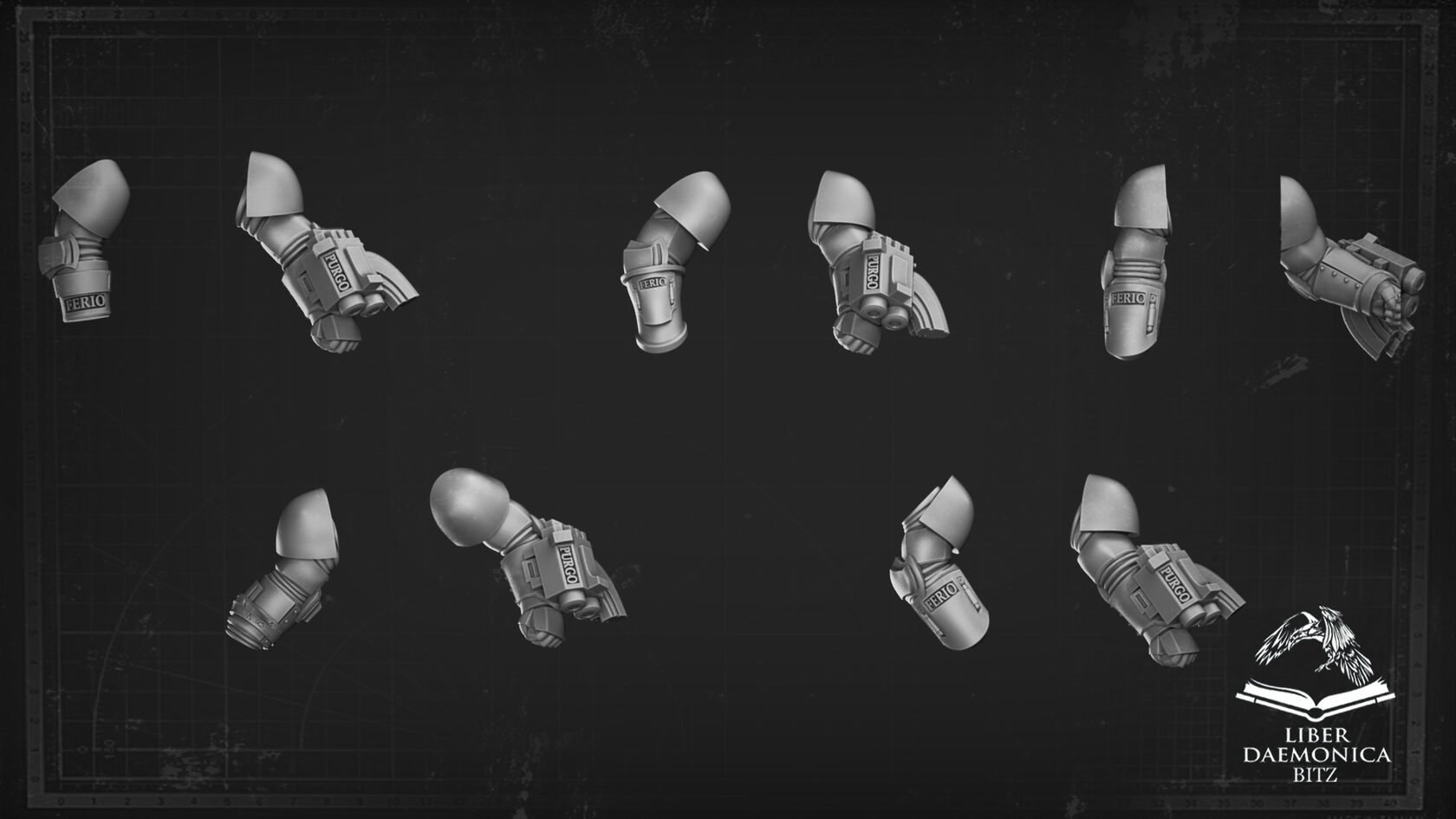 Arms set Warden