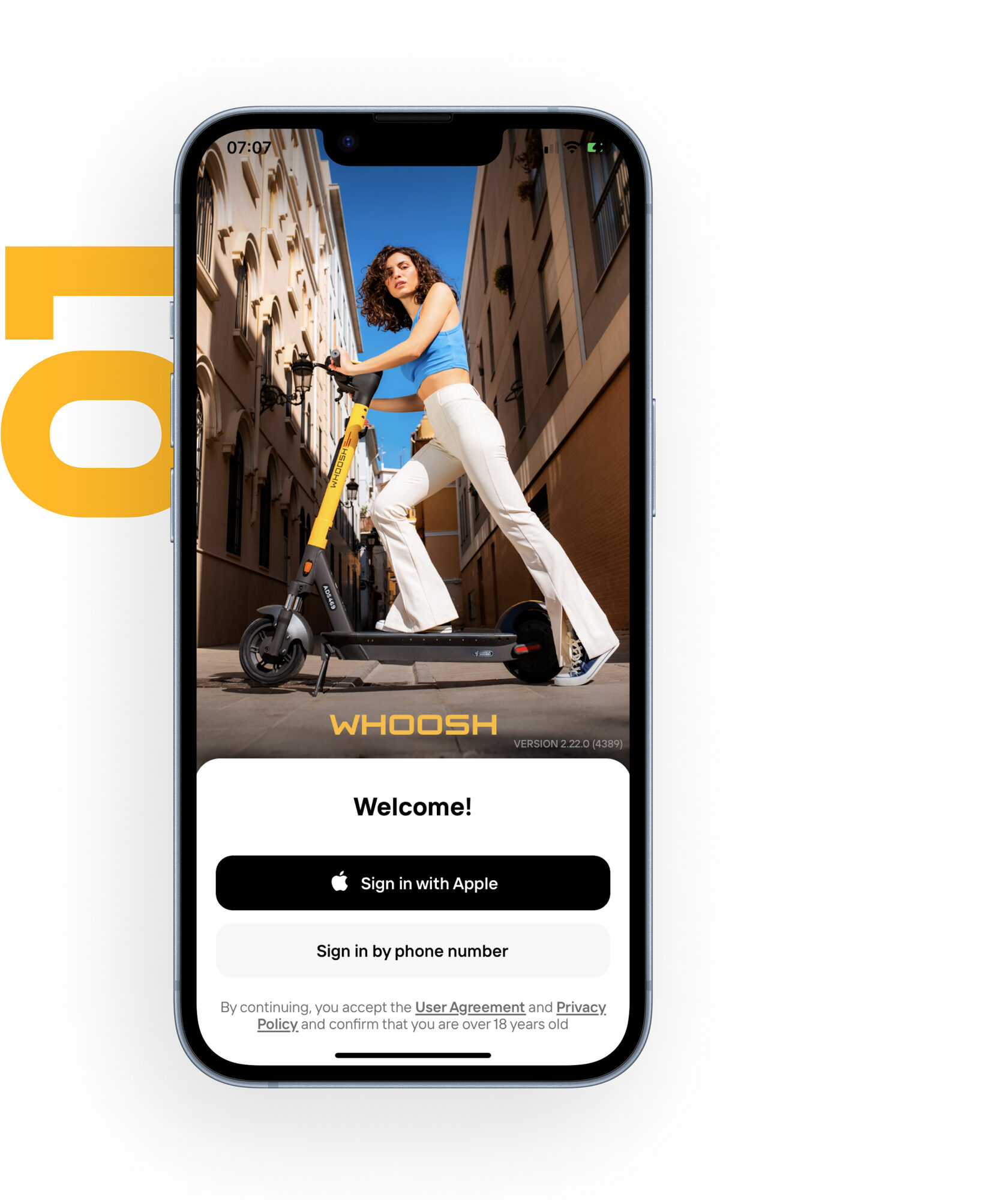 WHOOSH | Electric Scooter and Bike Sharing - Parking