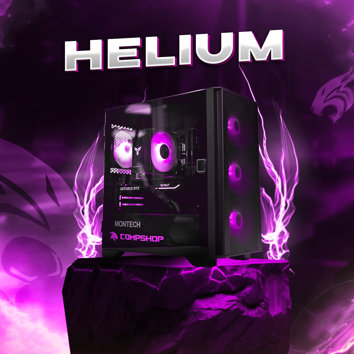 COMPSHOP HELIUM PLUS игровой компьютер купить с доставкой