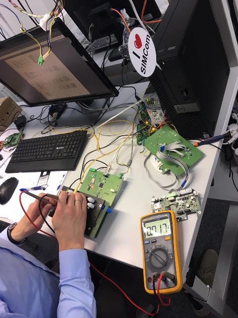 Remote quality control system for electronics production