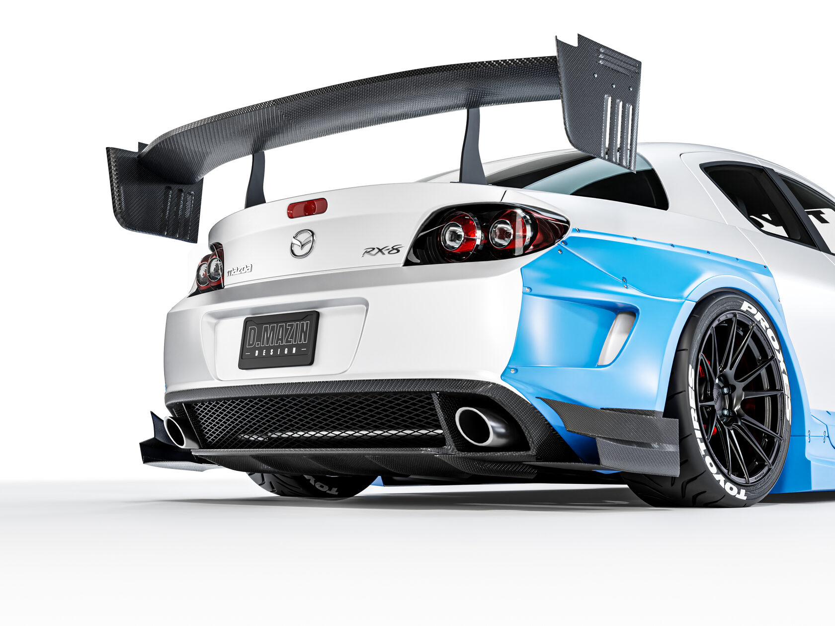 FENDERIST SPEC R Full kit / WIDE BODY KIT Mazda RX-8 2008-2012