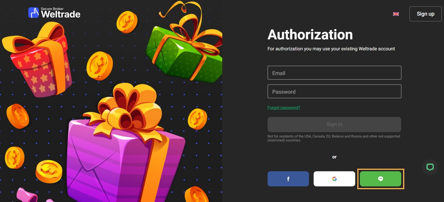 Weltrade Login - Weltrade broker login access your account securely