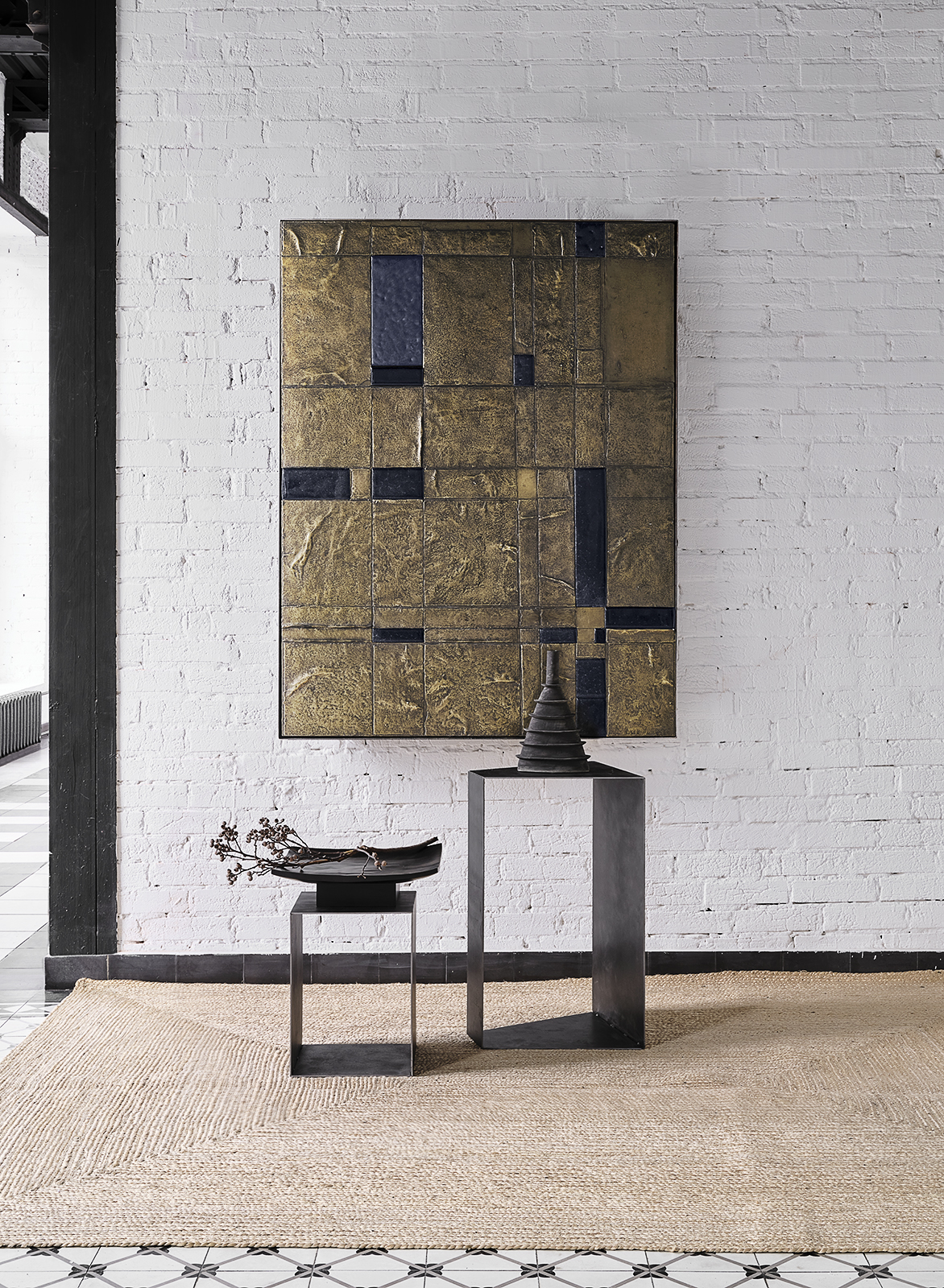 Панно Blue Tetris