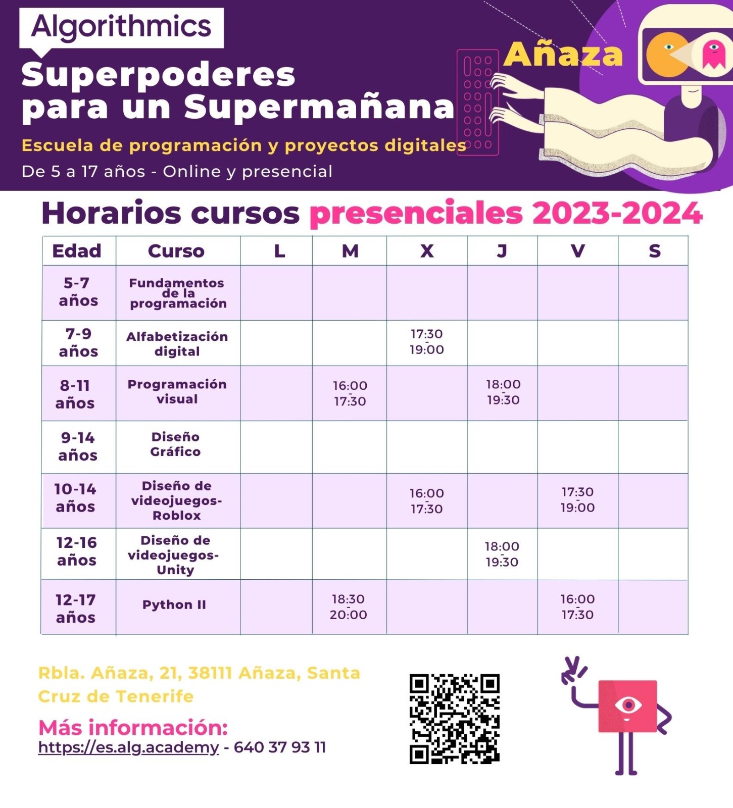Centros Algorithmics en España