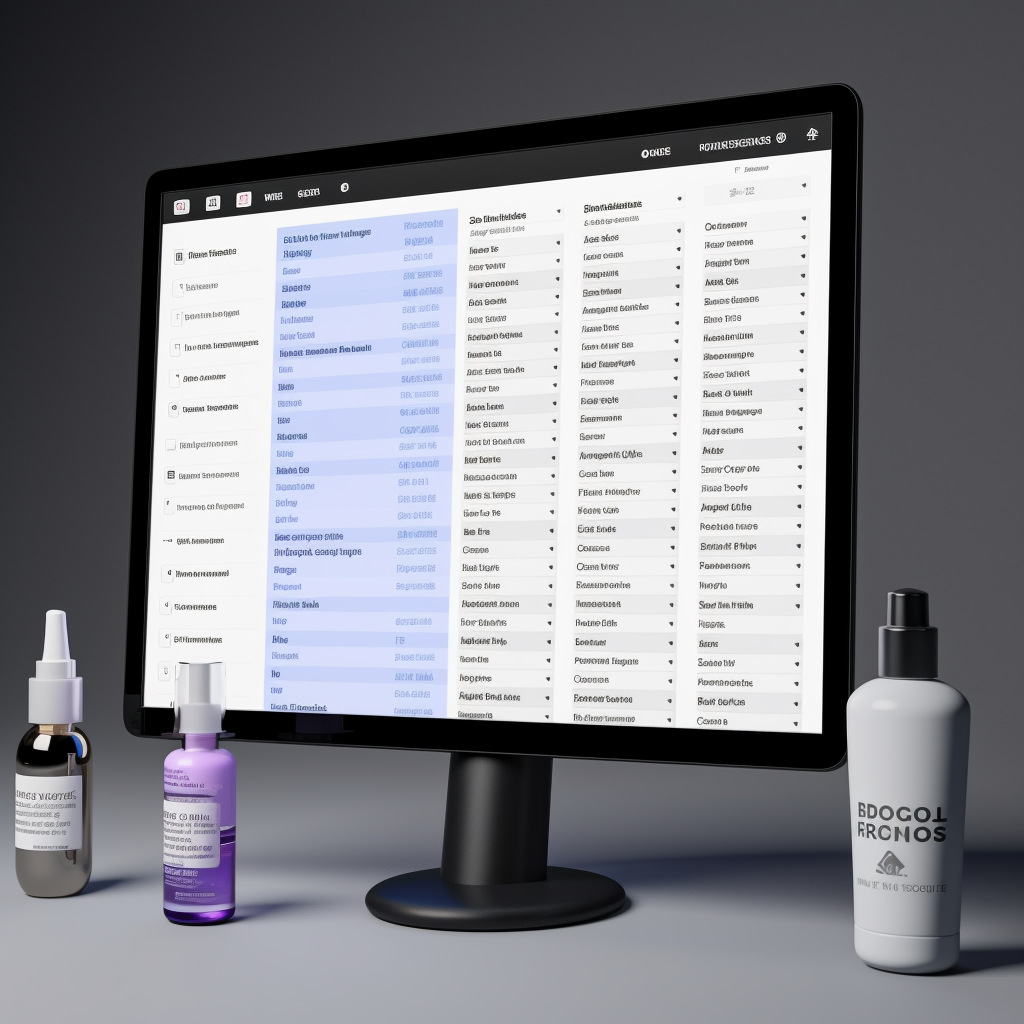 Товары и другие списки