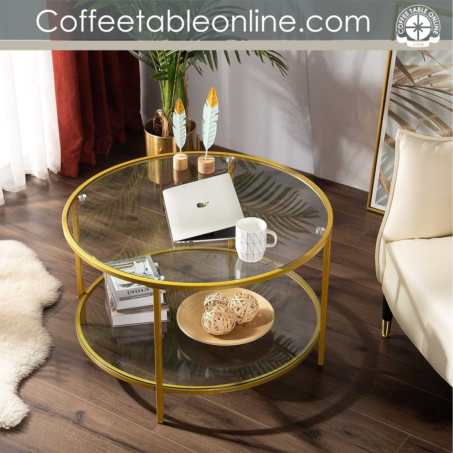 24 Small Round Glass Coffee Tables | A Guide to Decorating and Maintaining