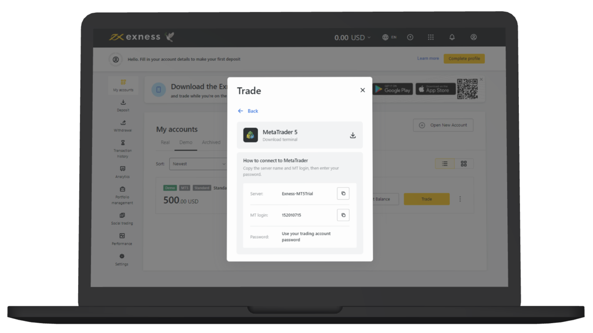 Download the Exness App for PC (Windows, Linux, Mac) and Mobile ...
