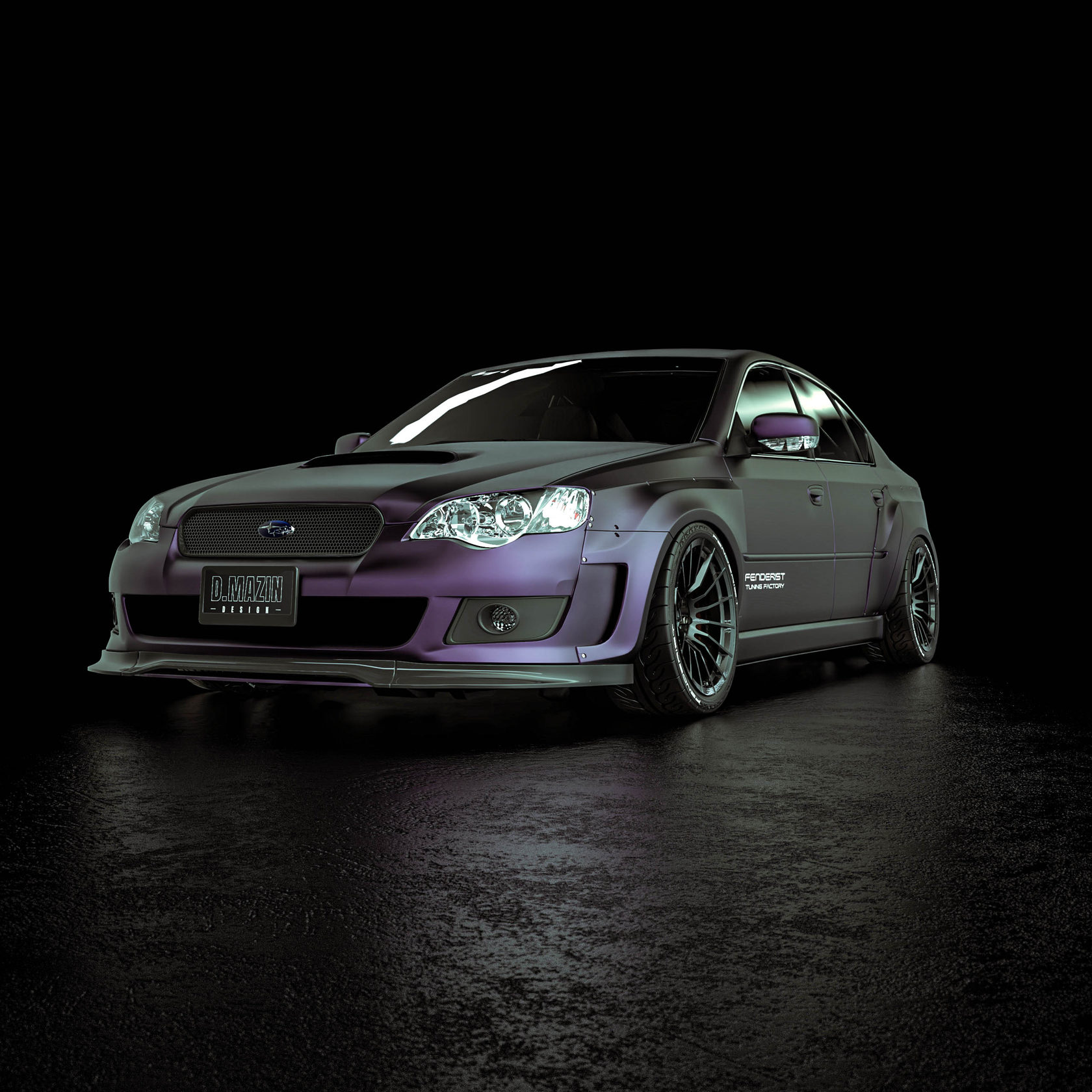 Front splitter SUBARU Legacy B4 06-09
