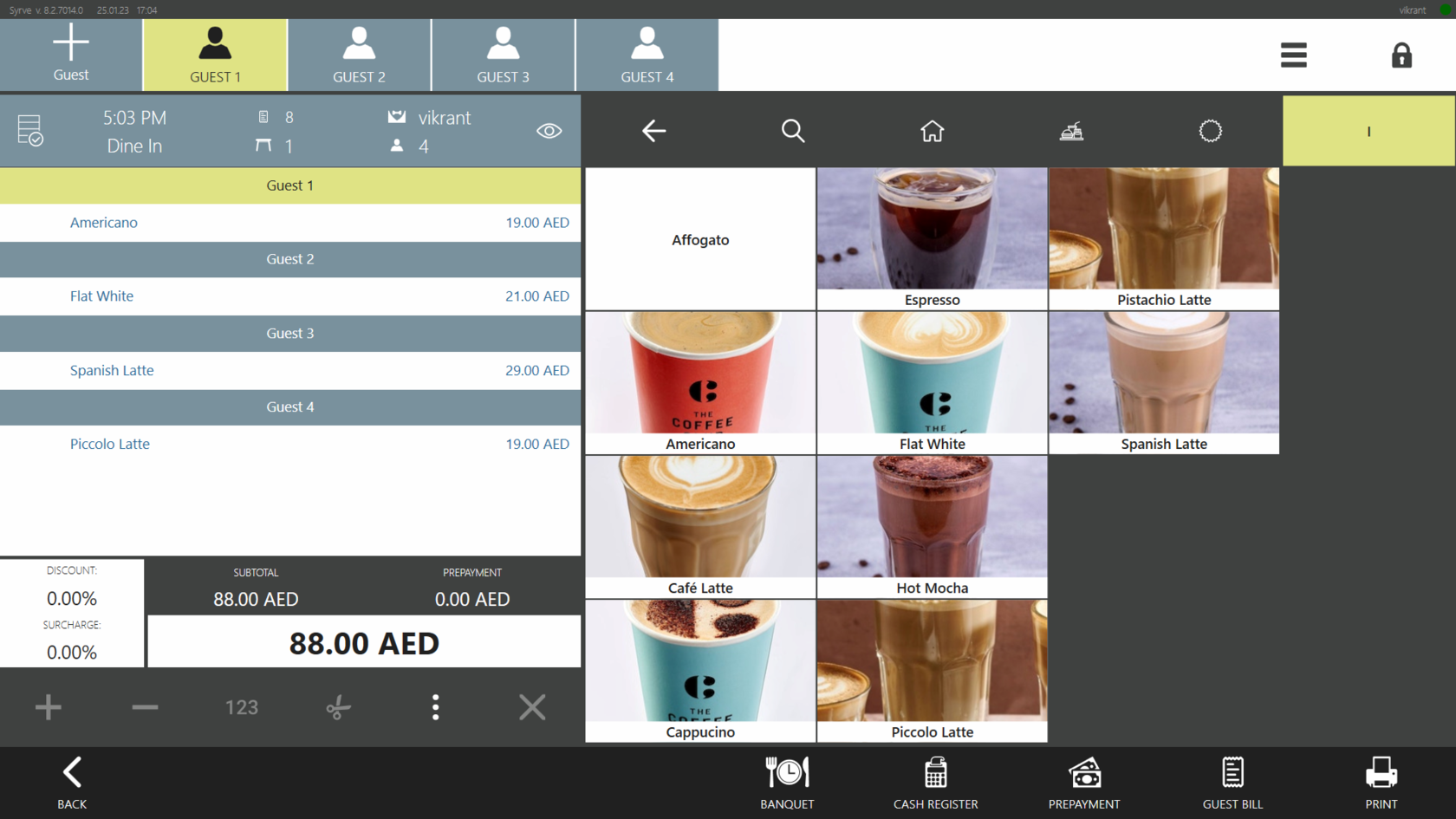 All-in-One POS for Coffee Shops