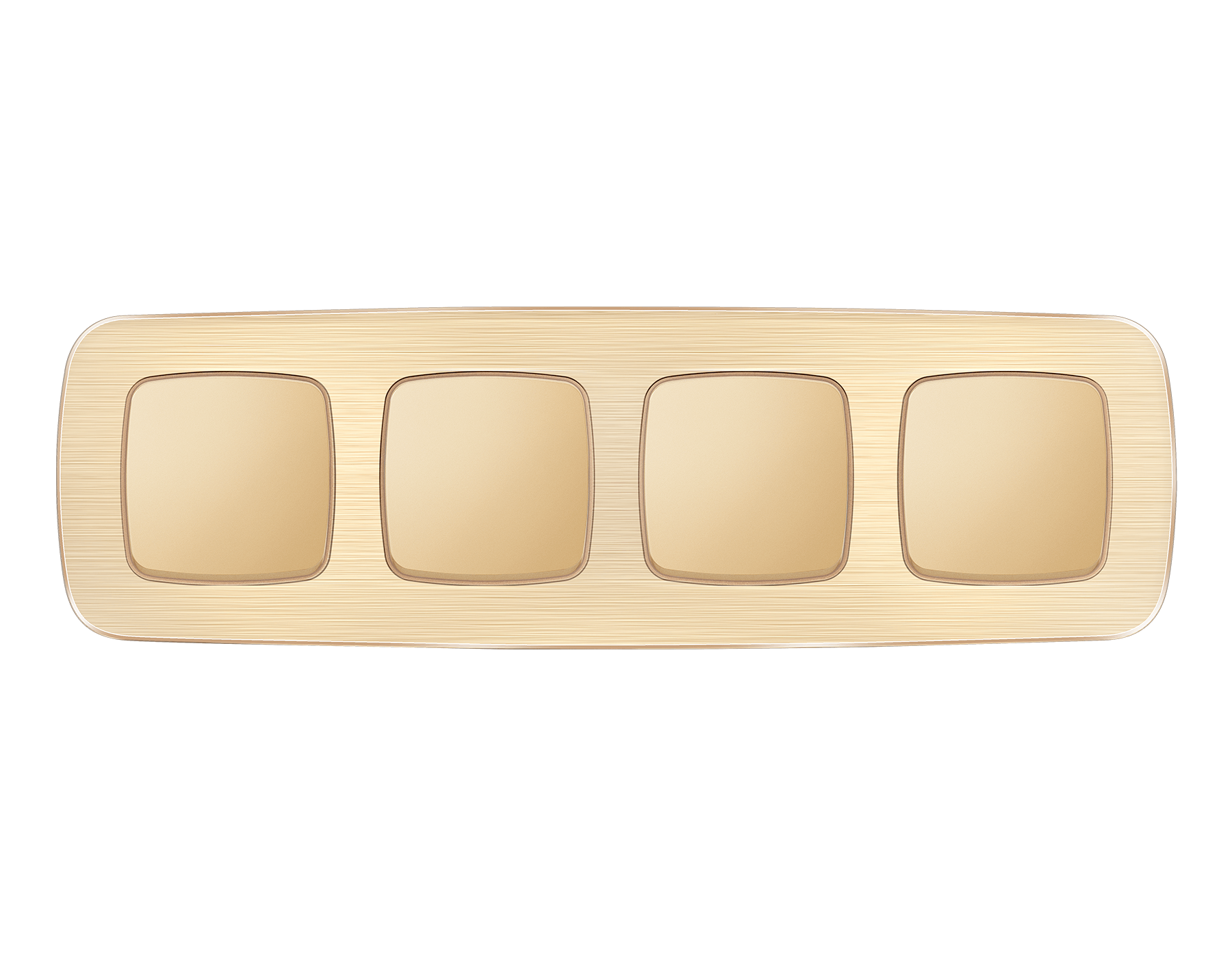 Рамка OMEGA Radian (Шампань Металл шлифованный) 4-ая OF580304