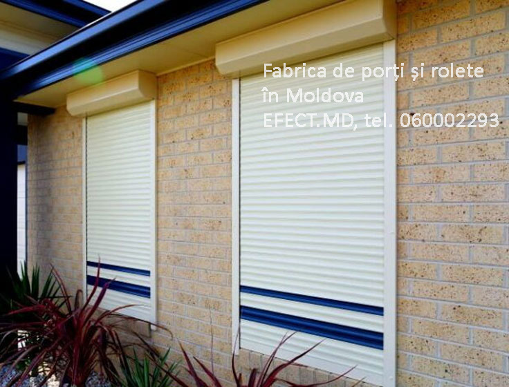 Sisteme rolete mecanice pentru geamuri și uși a caselor pe pământ la ...