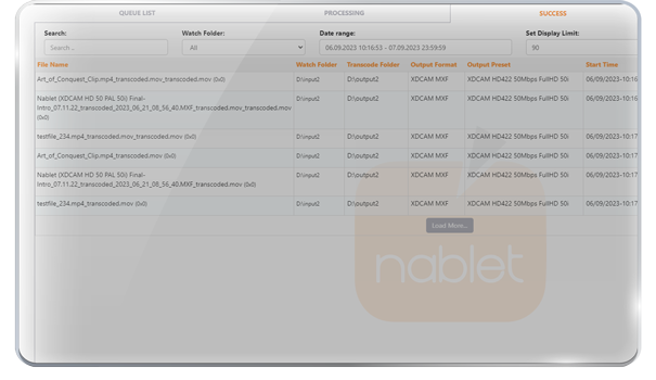 nablet FileMeister - Scalable Video Transcoding Solution| nablet GmbH