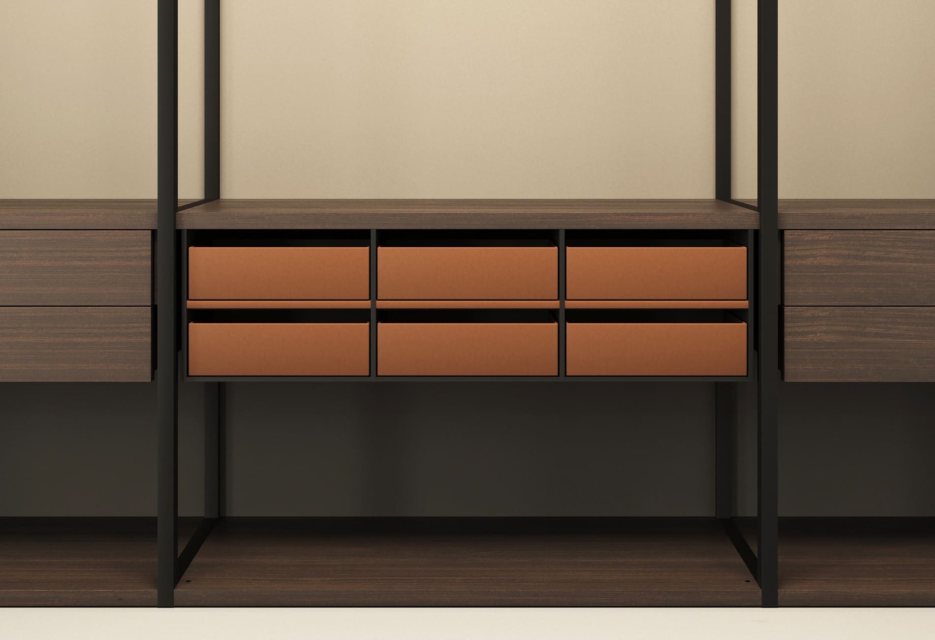 Monoform | стеклянная гардеробная