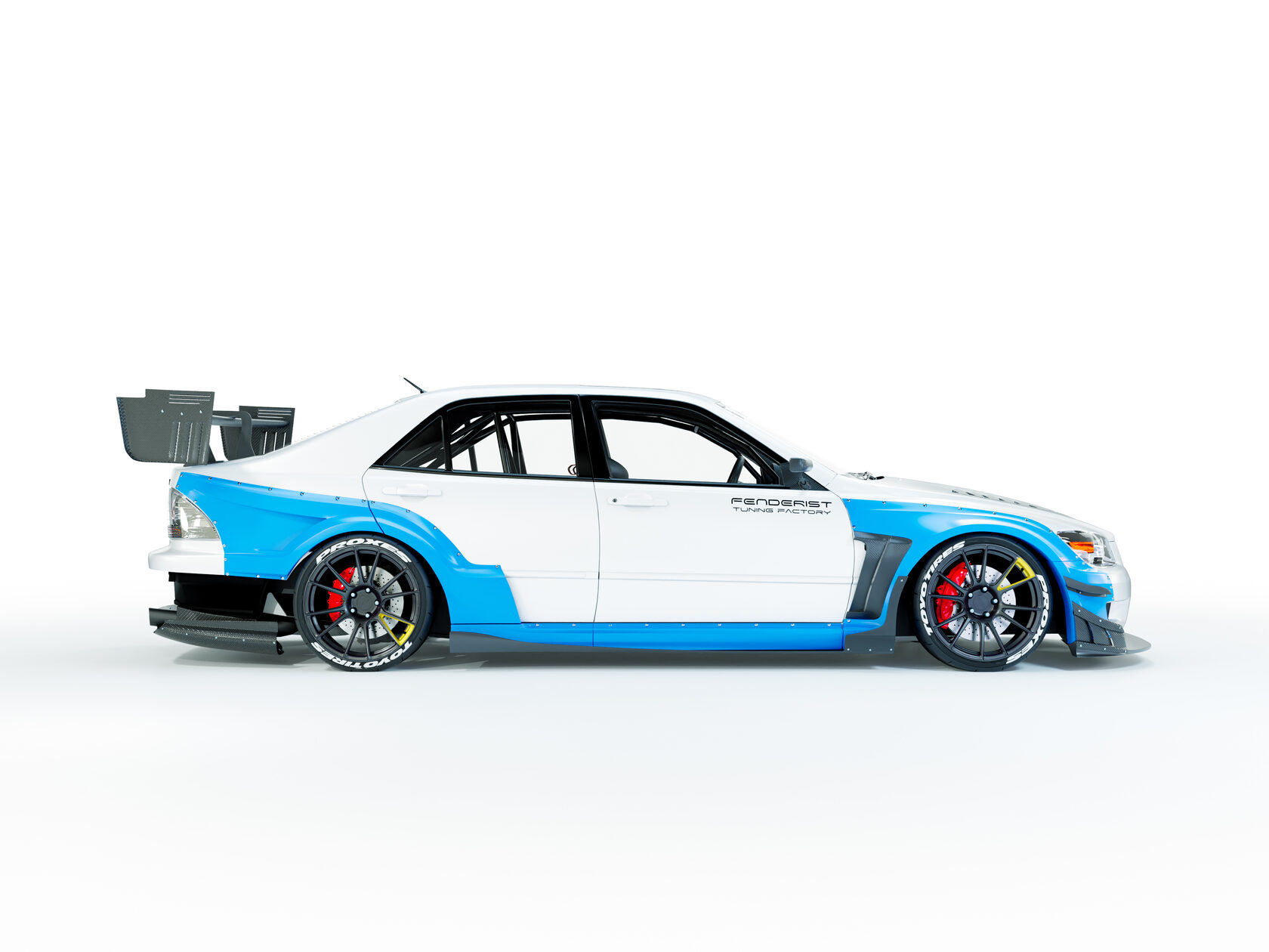 FENDERIST SPEC S DRIFT Spec 60mm / WIDE BODY KIT FENDER FLARES SET ...