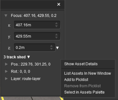 Using the Info Palette