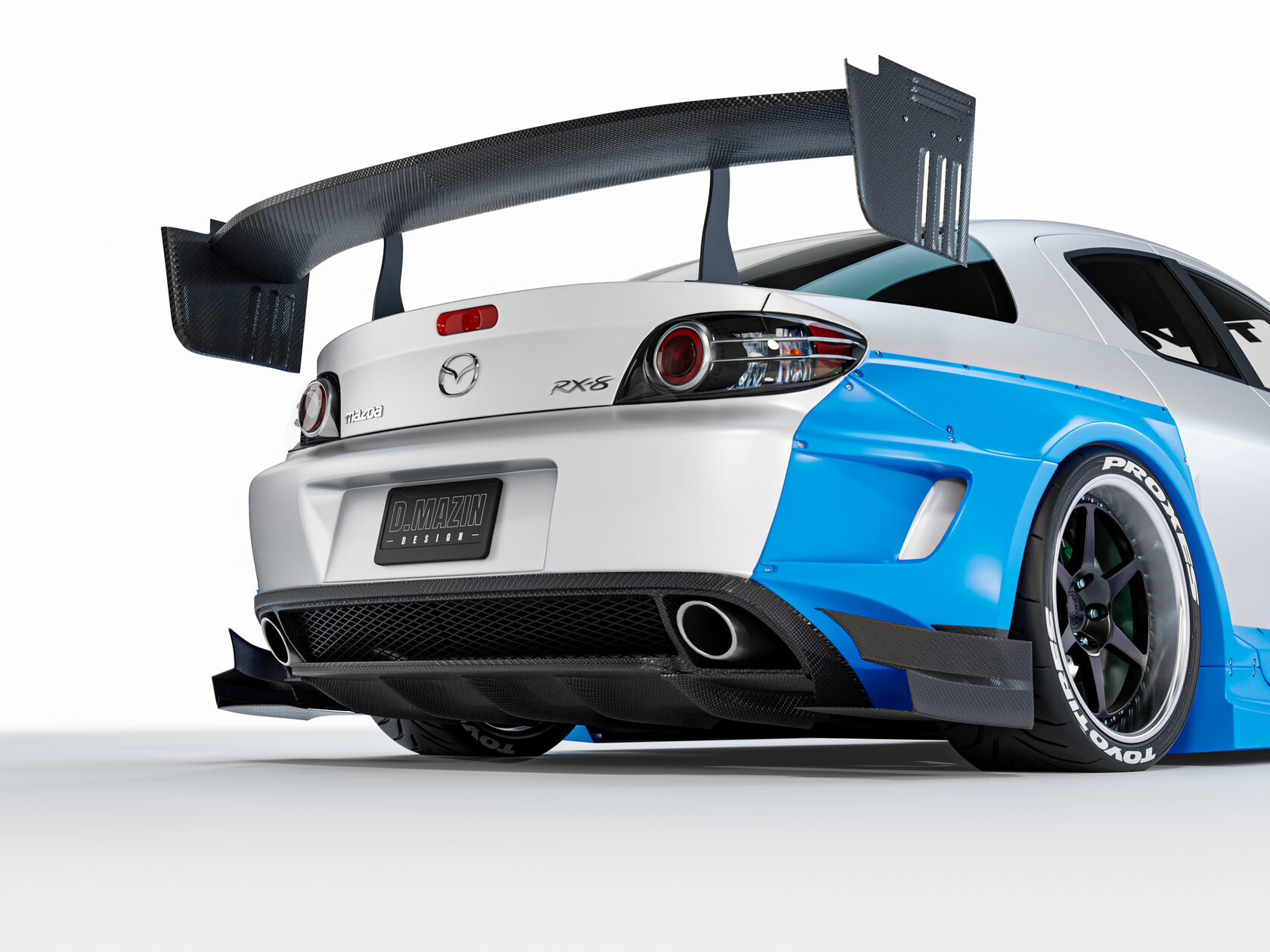 FENDERIST SPEC R Full kit / WIDE BODY KIT Mazda RX-8 2003-2008
