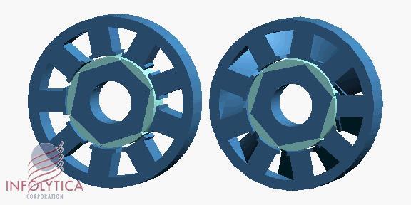 Surface Permanent Magnet (SPM) Motors