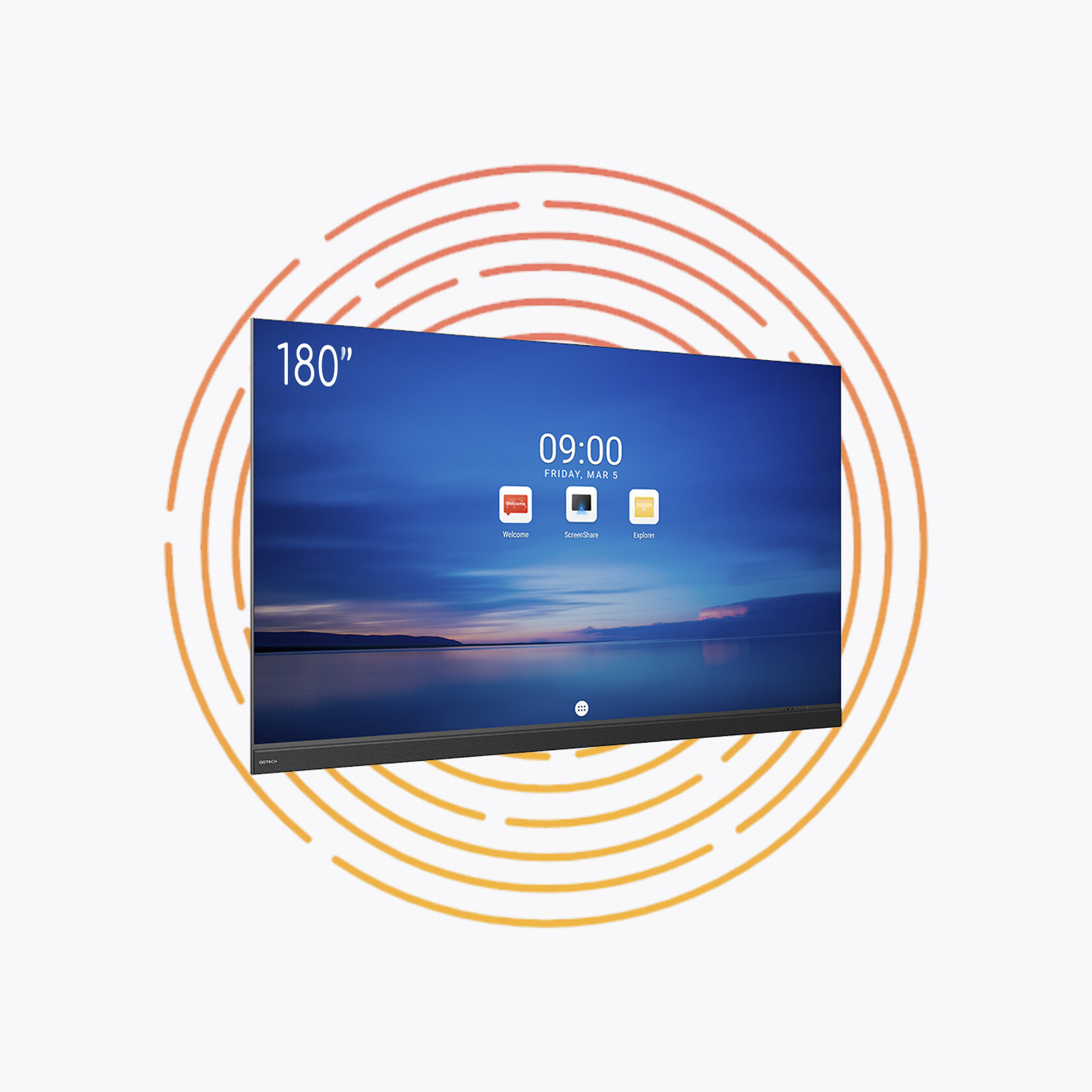 Светодиодный экран QStech All-in-One XWALL PLUS 180-20, шаг пикселя 2.08 мм