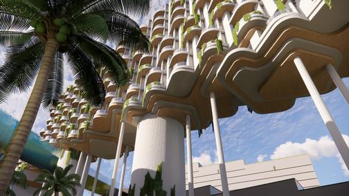 Дом на опорах / Stilt apartment