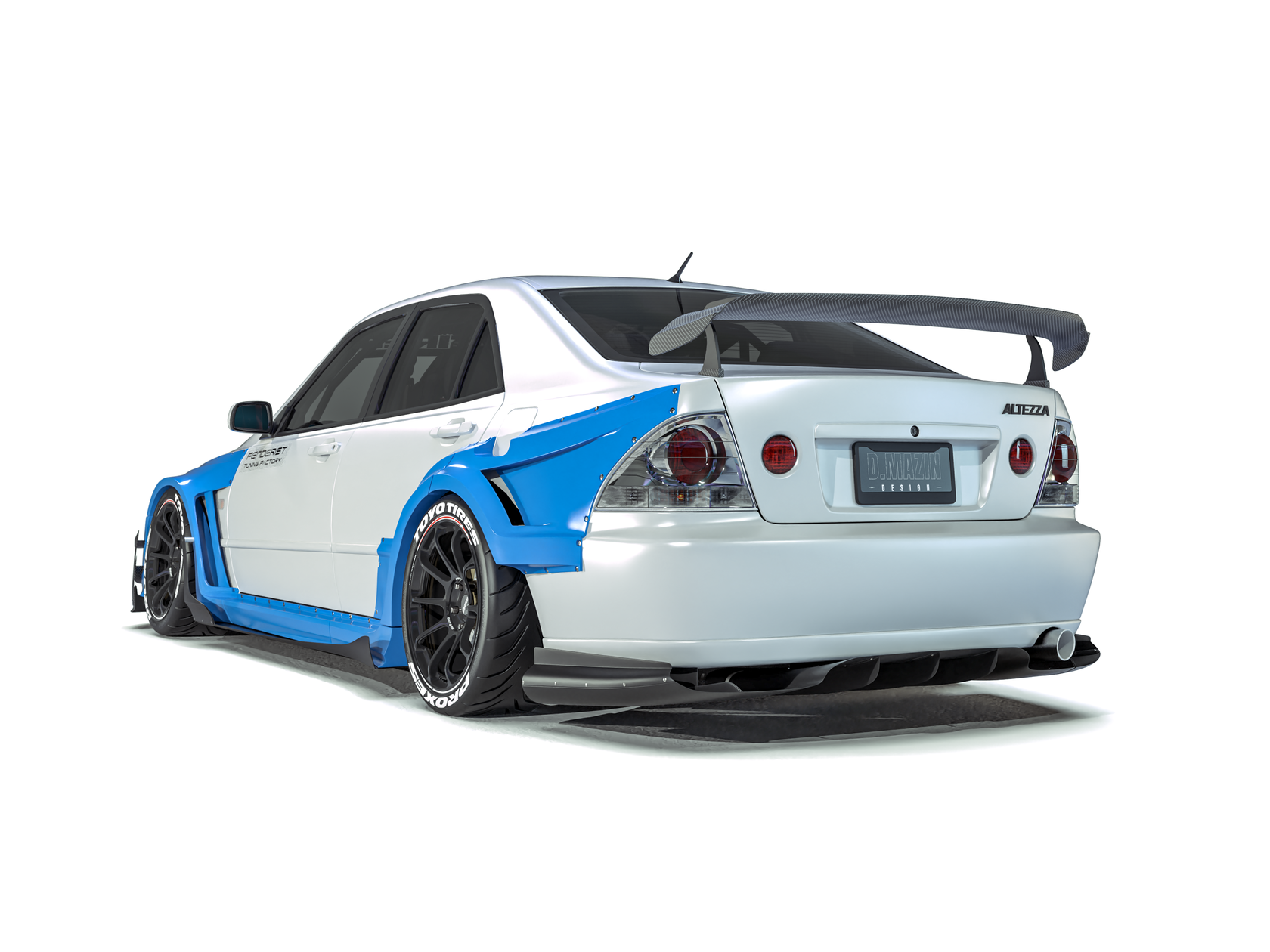 FENDERIST SPEC S GRIP 60mm / WIDE BODY KIT FENDER FLARES SET TOYOTA ...