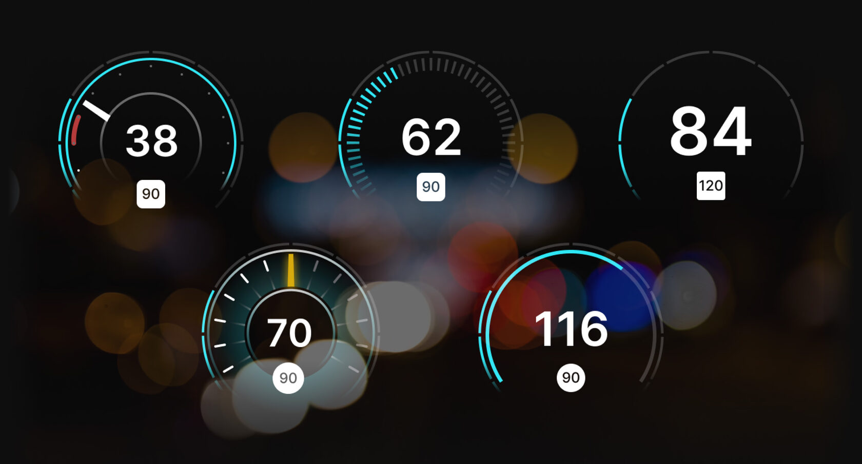 HUDWAY Drive: Interface of a heads-up display and a mobile app for drivers