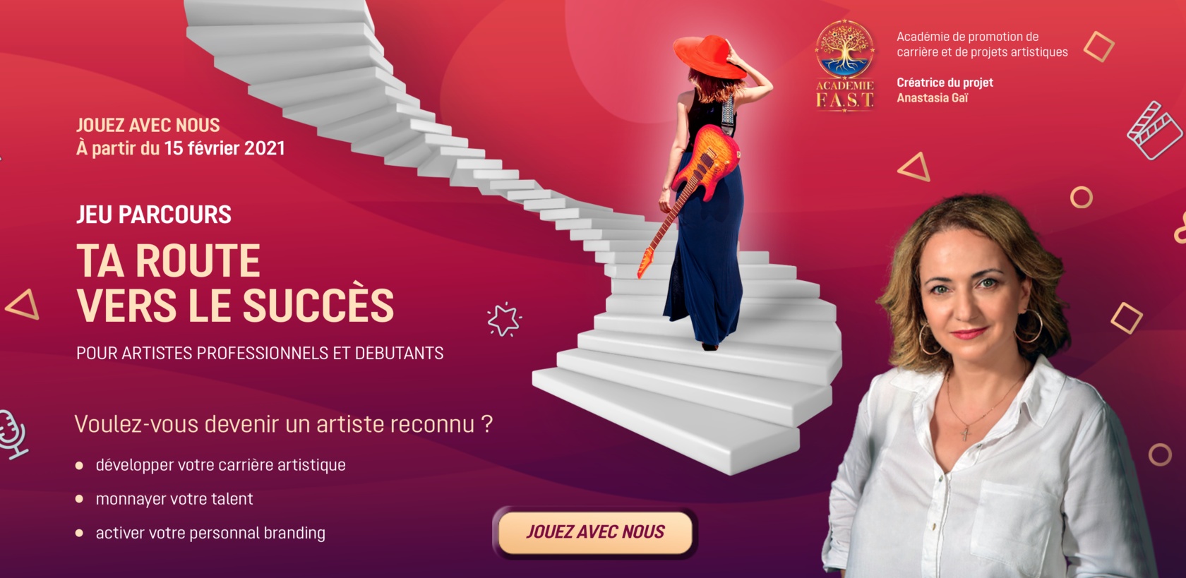 JEU PARCOURS - TA ROUTE VERS LE SUCCÈS