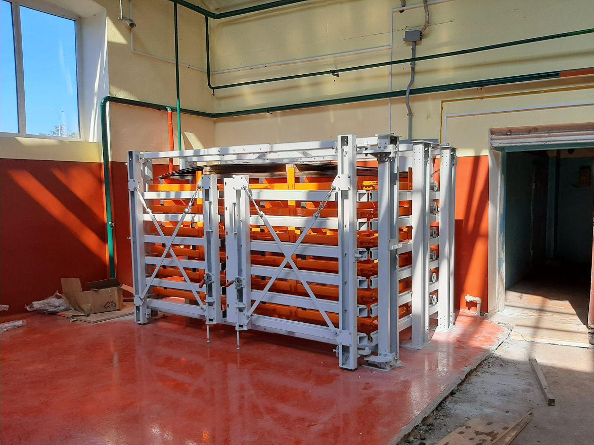 Photos of sheet metal rack systems | RAXMET