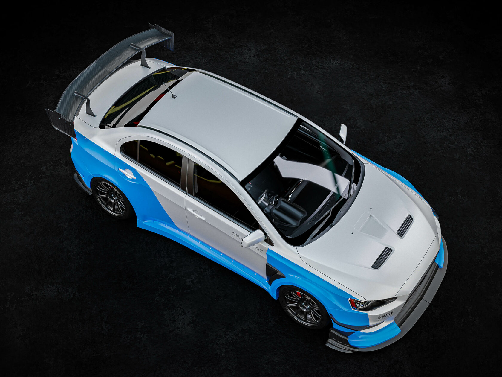 FENDERIST SPEC R Full Set / WIDE BODY KIT MITSUBISHI LANCER EVO X 2008-2015