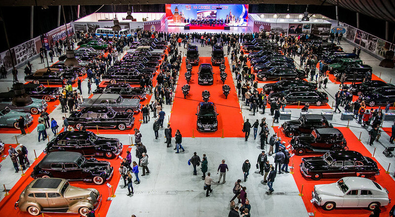 Выставка раритетных автомобилей