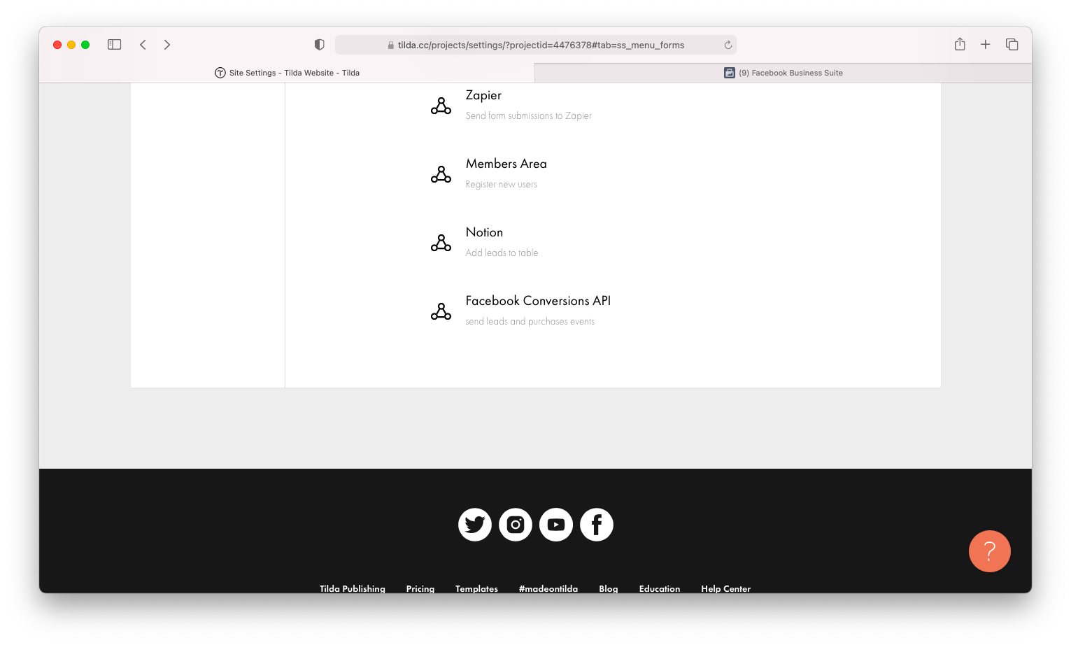 How to Add a Facebook Pixel To Tilda Websites│ Tilda Help Center