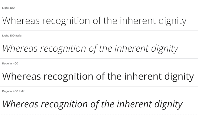 Top 25 Fonts for Websites in 2025