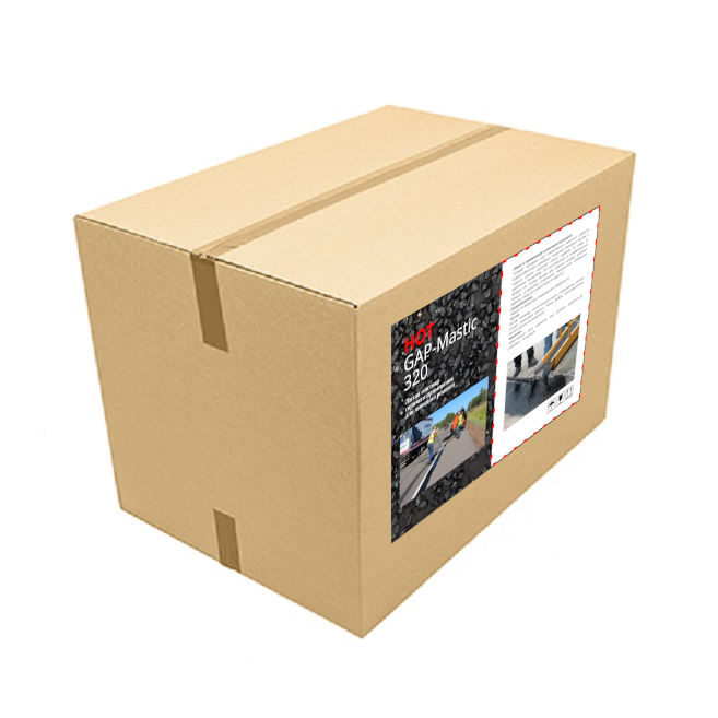 Литая патч мастика мастика горячего применения Hot Gap Mastic 320