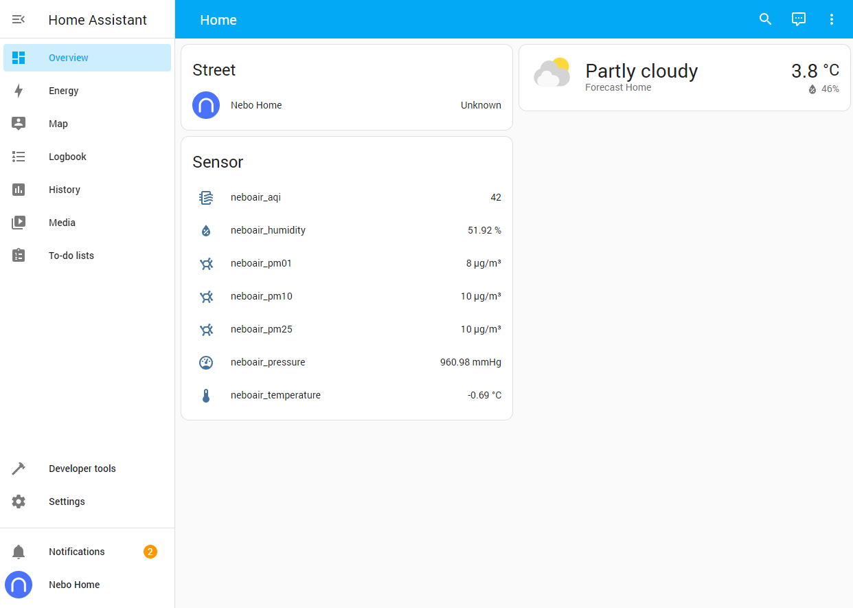 Smart Home | Connecting NeboAir to Home Assistant via MQTT Smart Home | Connecting NeboAir to Home Assistant via MQTT