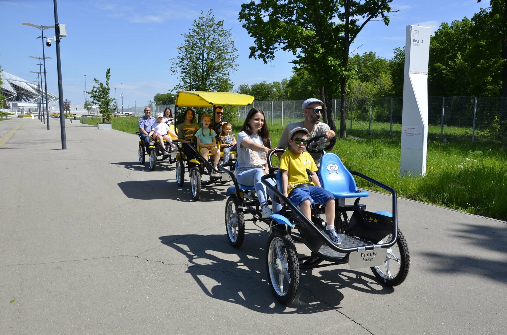 Купить веломобили для проката — веломобили Familybike высокого качества ...