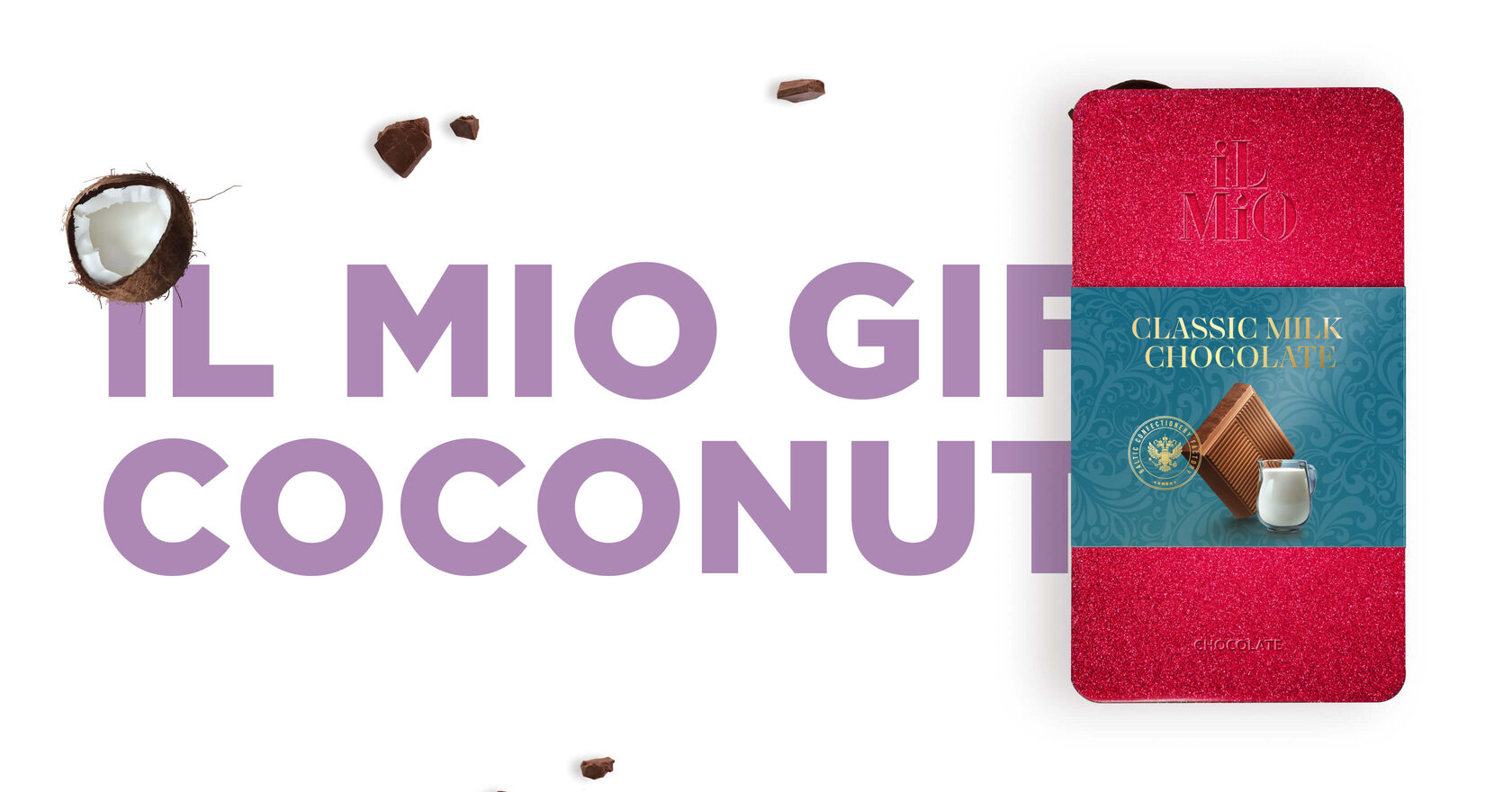 IL MIO GIFT— COCONUT | Купить шоколад с кокосом IL MIO GIFT в ...