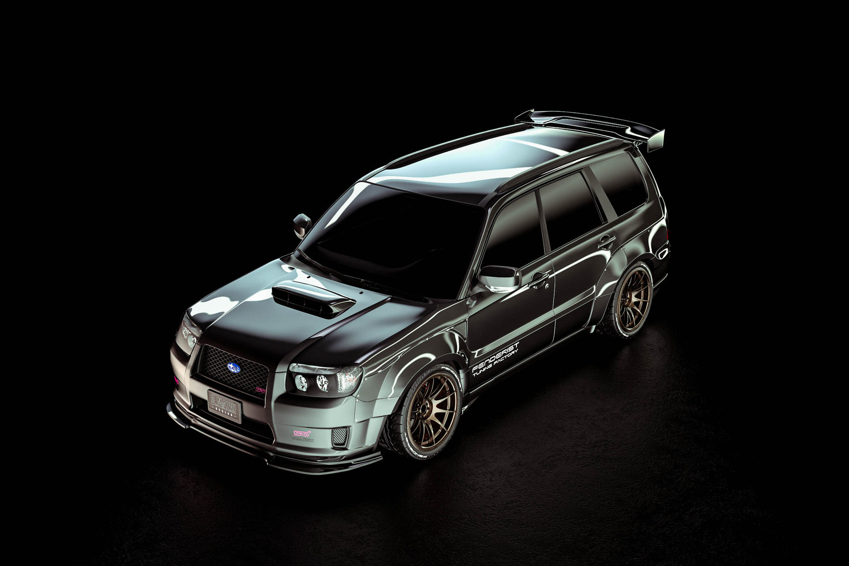 FENDERIST SPEC S Fender Flares Set / Wide Body Kit Ver.2 SUBARU ...