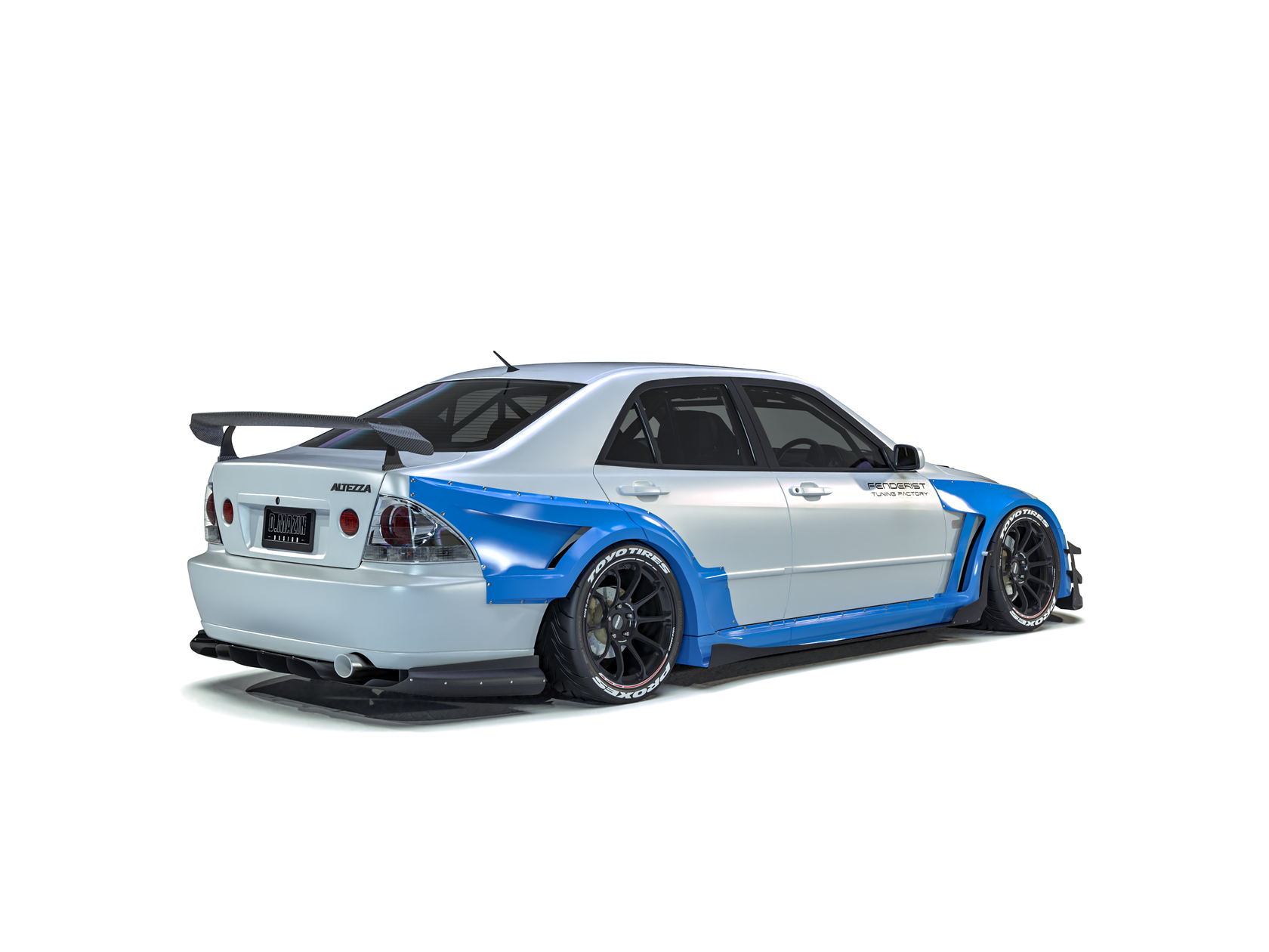 FENDERIST SPEC S GRIP 60mm / WIDE BODY KIT FENDER FLARES SET TOYOTA ...