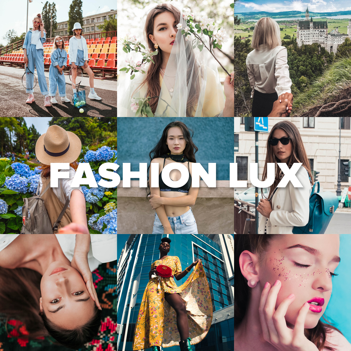 Пакет пресетов Fashion Lux для Adobe Lightroom