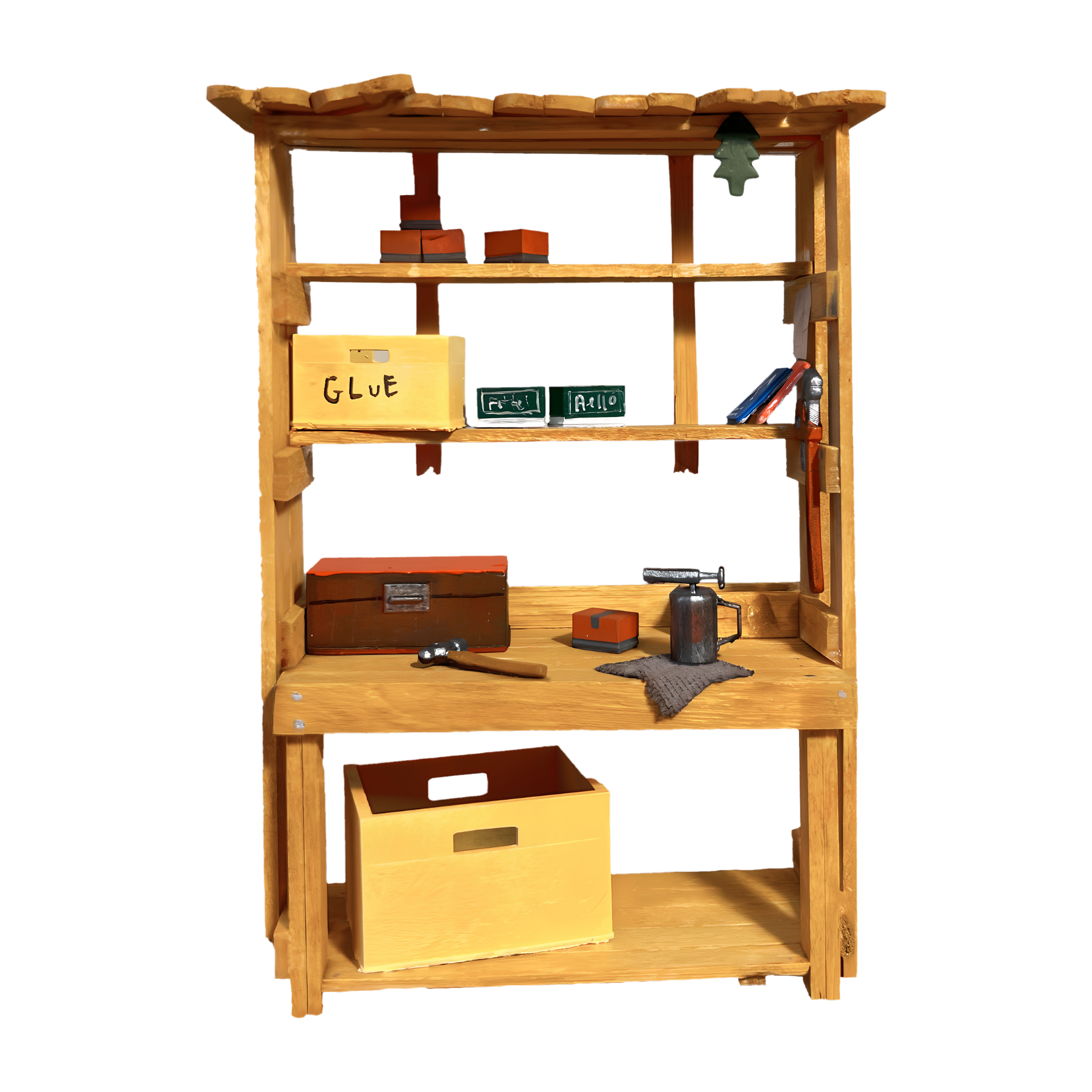 Верстак 1-го уровня | Rusty Cloth