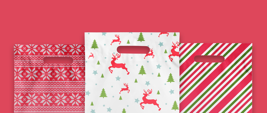 Купить подарочные новогодние полиэтиленовые пакеты в Санкт-Петербурге ...