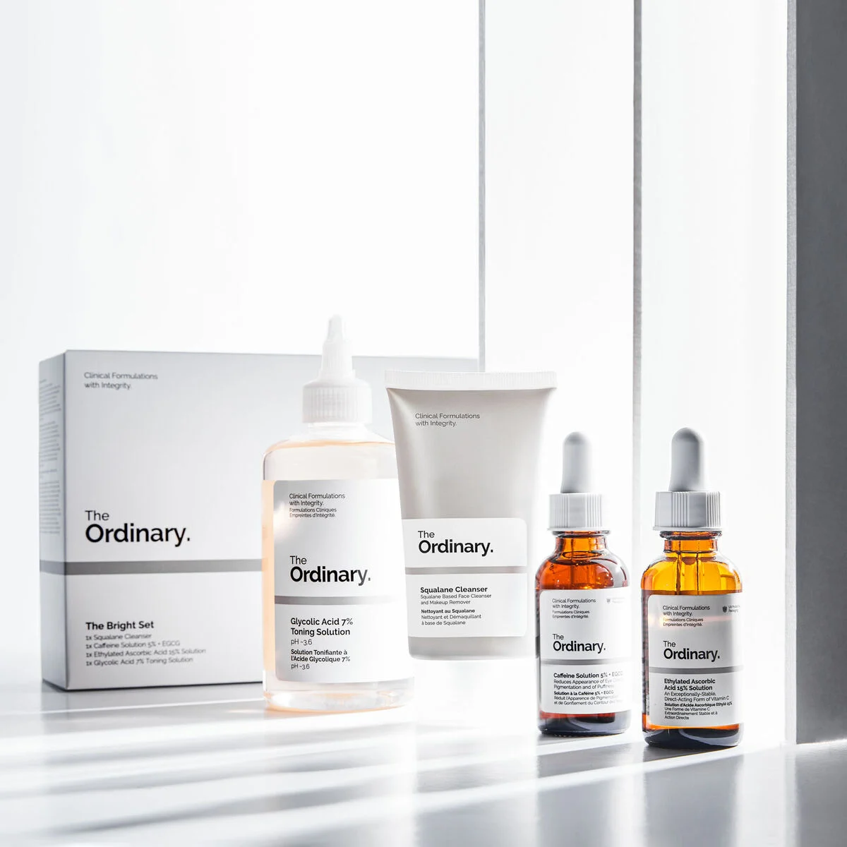 Набор The Ordinary из 4-х средств The Bright Set для сияния кожи