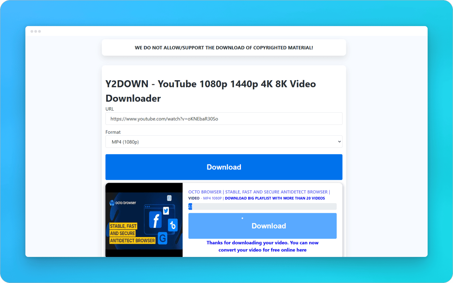 10 Best Online Video Downloaders — Octo Browser
