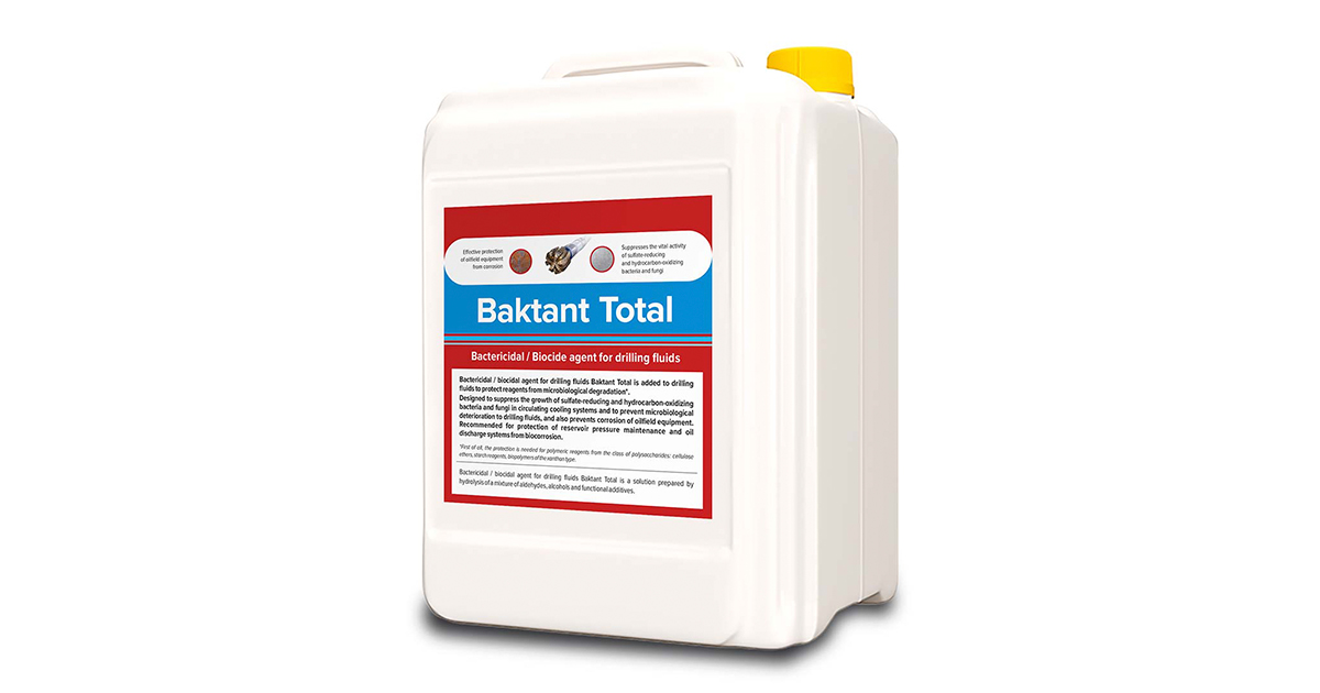 Baktant Total – bactericidal/biocide agent for drilling fluids
