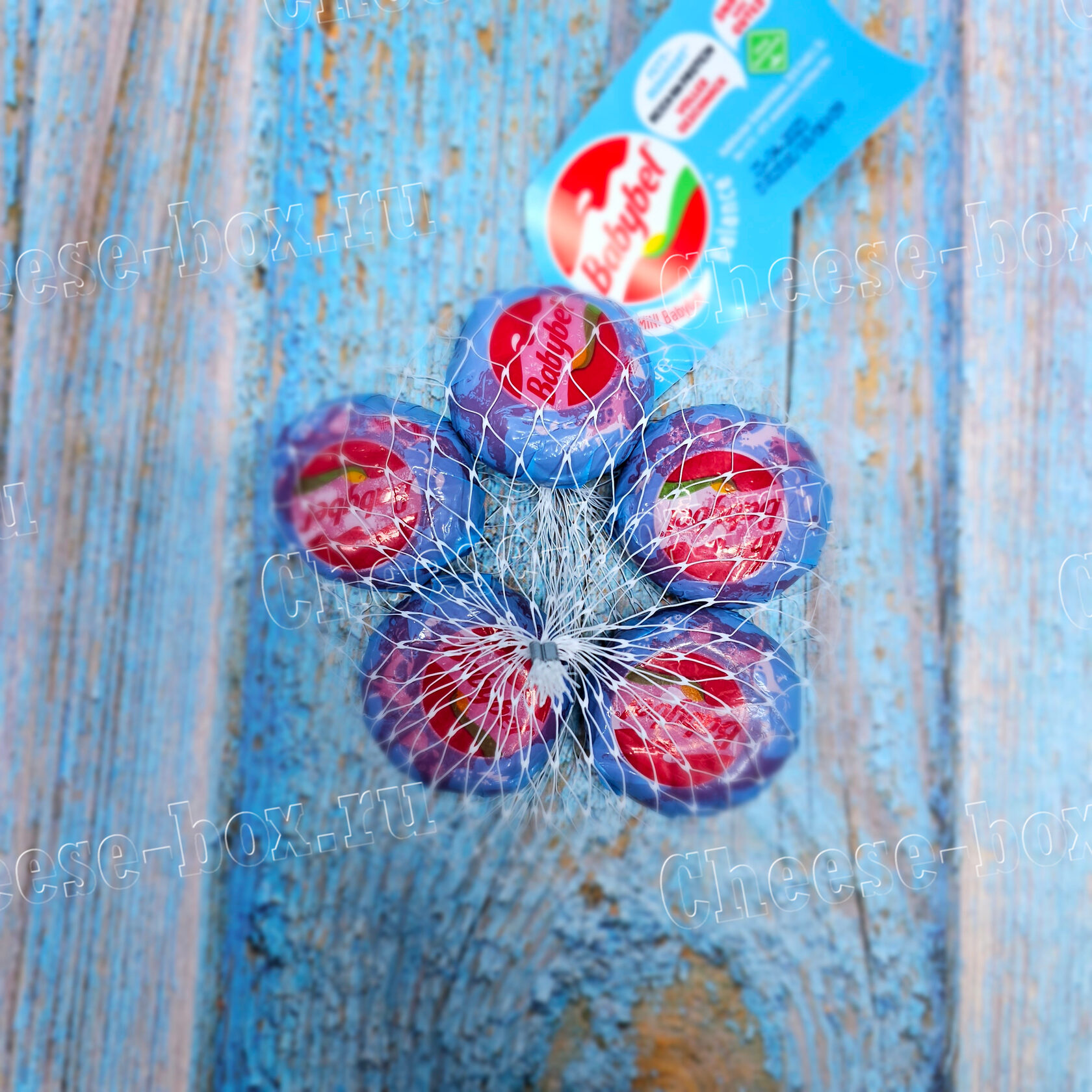 Мягкий сыр Бейбибел Легкий мини сетка 5х20 (Mini Cheeses Babybel Light ...