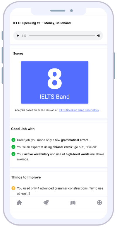 SmallTalk2Me – AI-powered simulator to improve spoken English