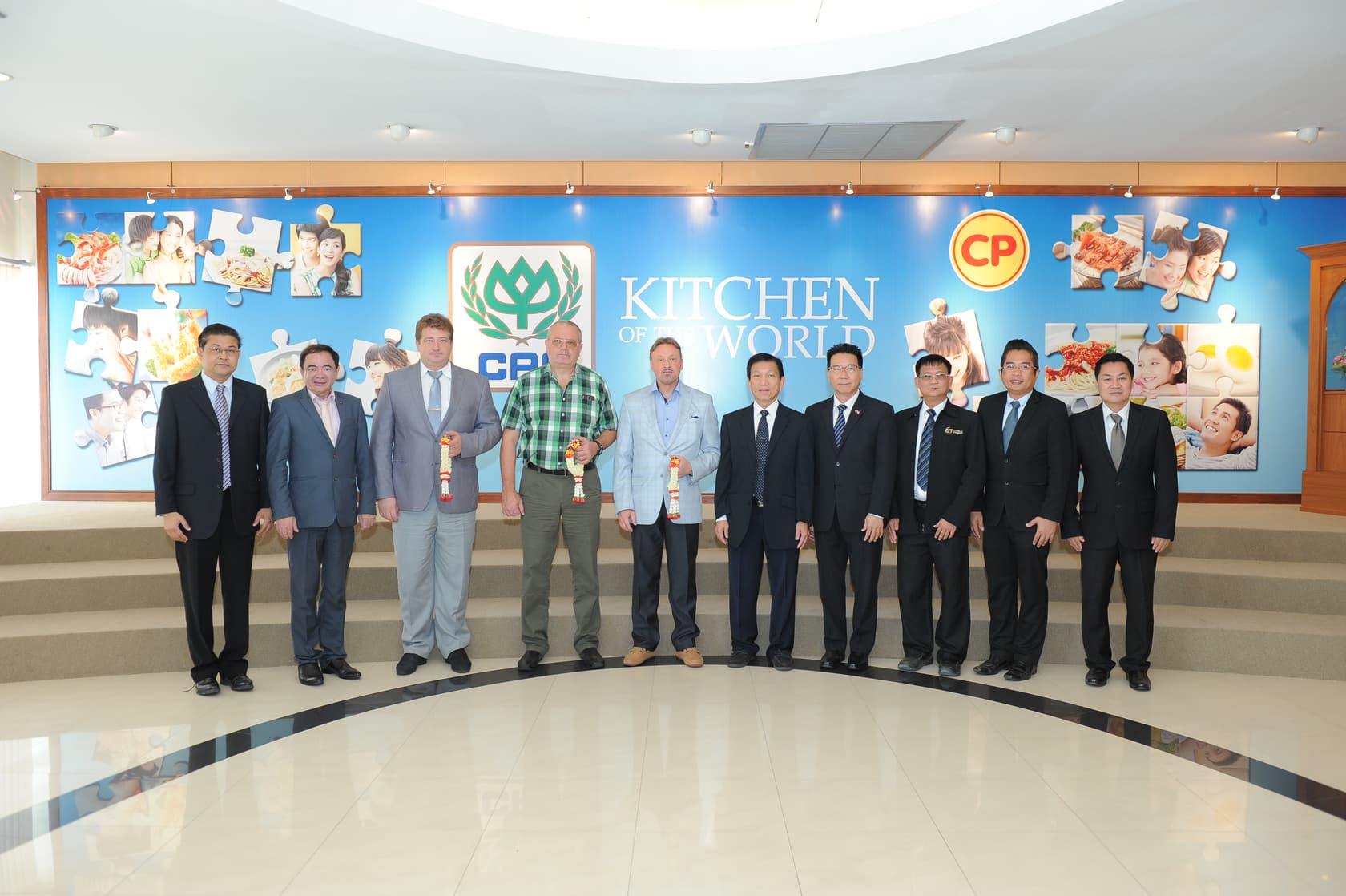 Visiting CPF chicken integration farm & meat processing plan in Korat