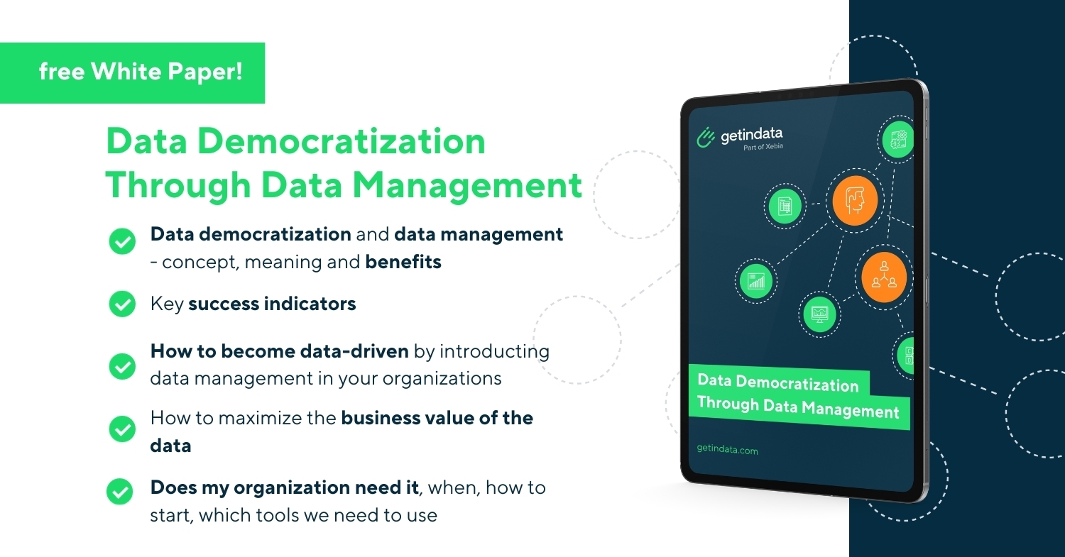Data Democratization Through Data Management