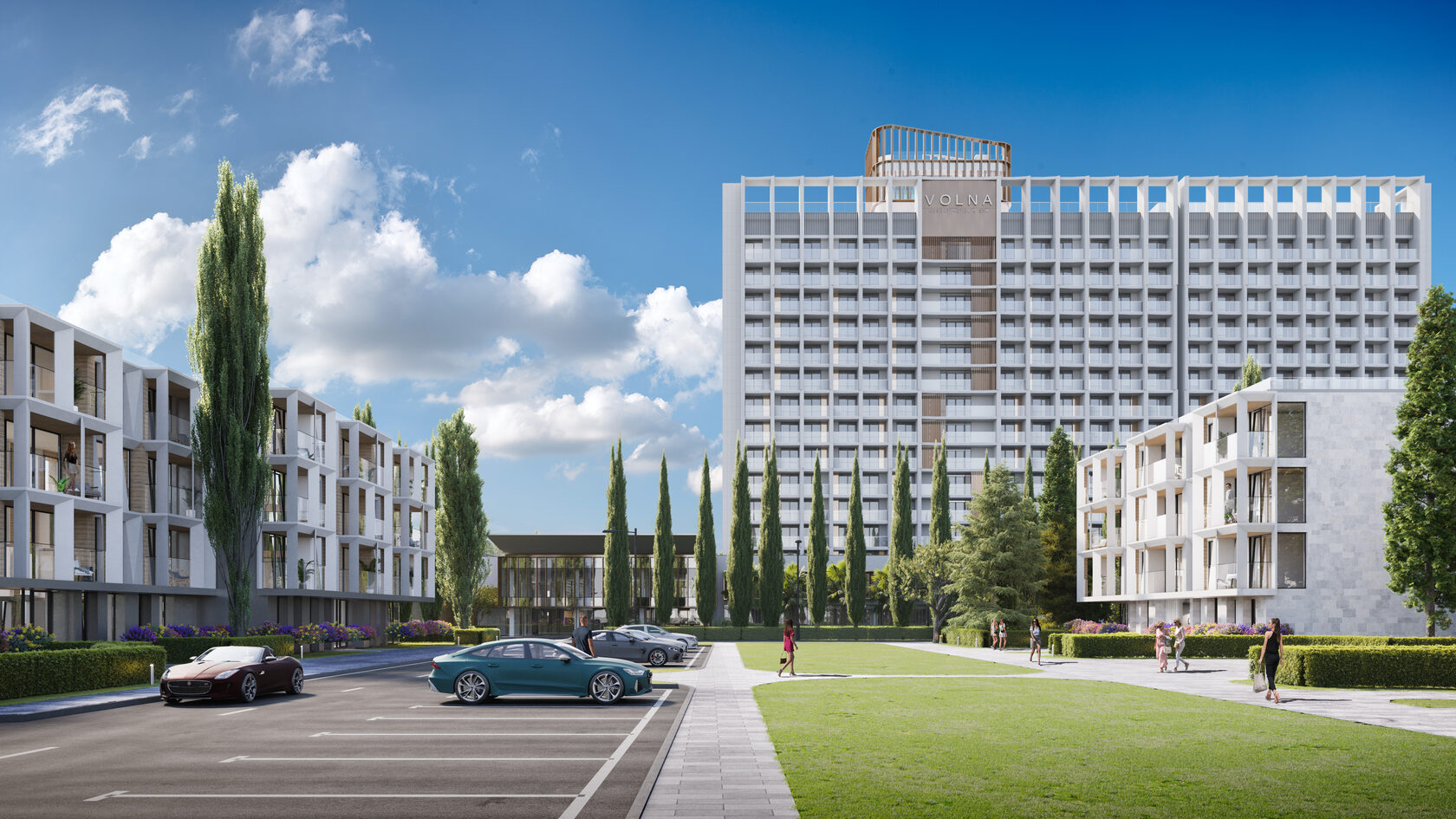 АК Volna resort hotel & SPA — продажа апартаментов в отеле в Сочи