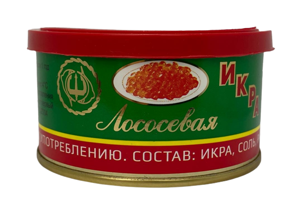 Икра лососевая, горбуши, веслоноса