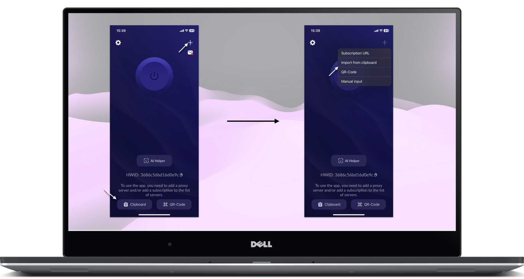 Vless на устройство Windows 🪟
